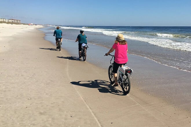 electric bike tours in amelia island