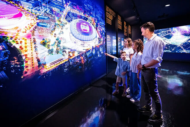 F.C. Barcelona Museum Immersive Tour