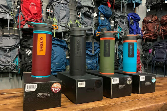 GRAYL Ultralight Water Purifier Bottle