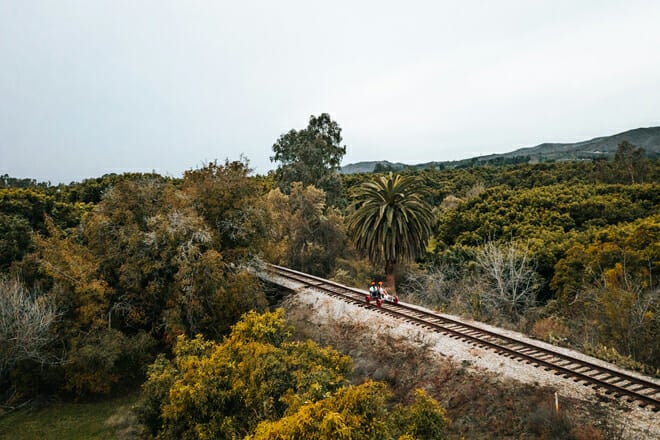 Rail Bike Guided Tour with Farm Stand Stop