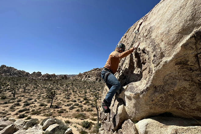 Rock Climbing in Joshua Tree National Park