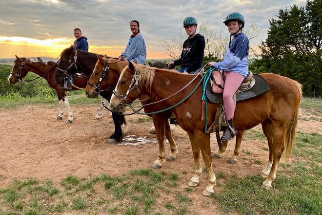 Sunset Horseback Ride