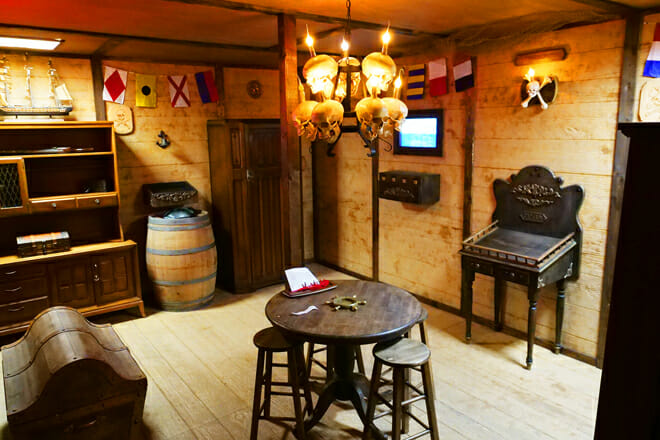 the pirate adventure escape room