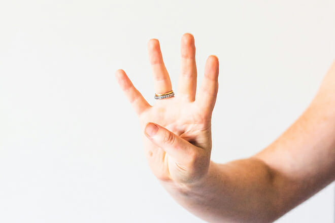 Chinese Number Gestures