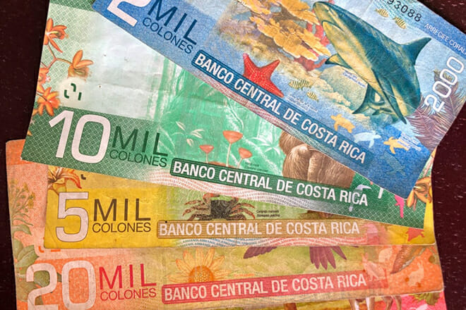 Costa Rican col&oacute;n