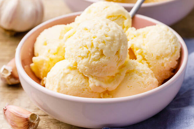 Garlic Ice Cream