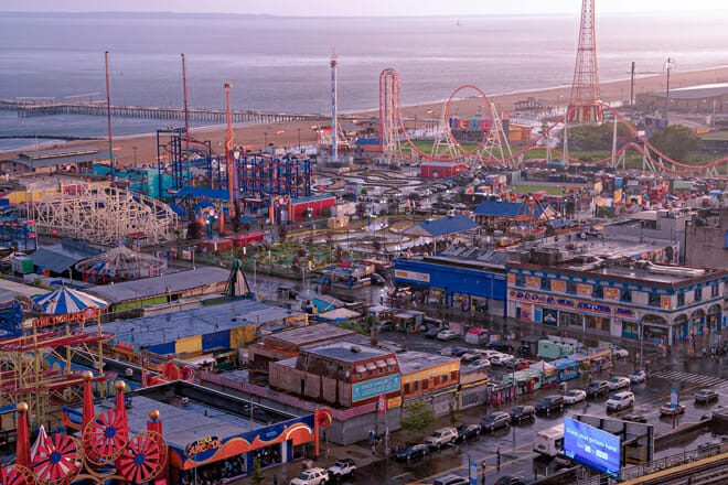 Luna Park in Coney Island