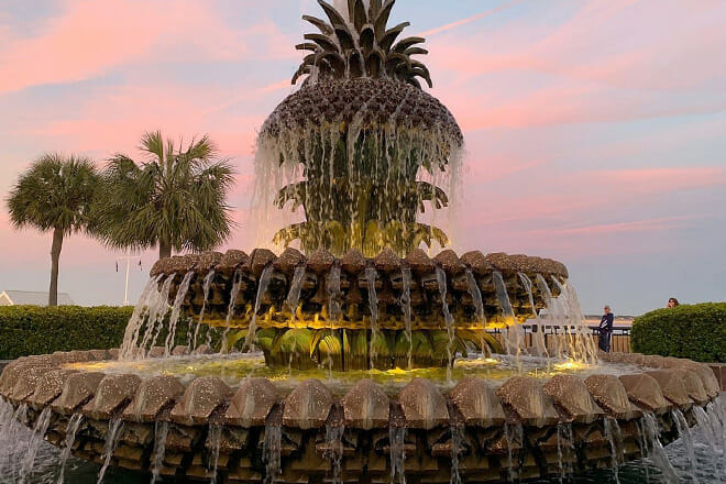 Pineapple Fountain