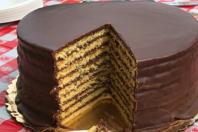 Smith Island cake