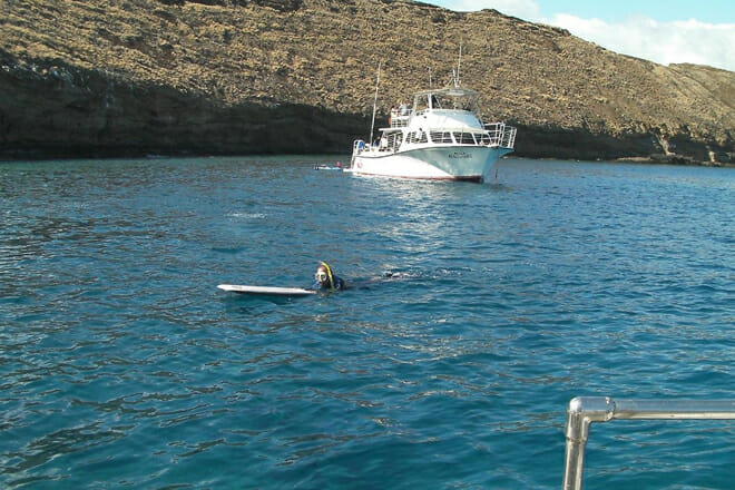 Snorkeling at Molokini