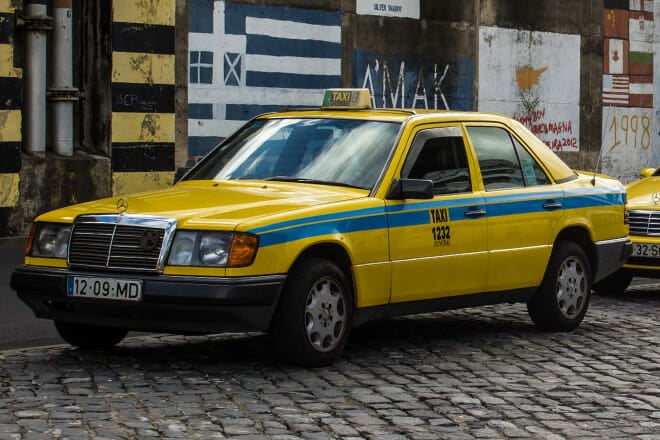 Using Credit Cards in Taxis