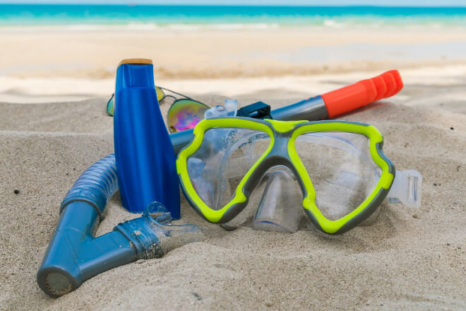 snorkel gear