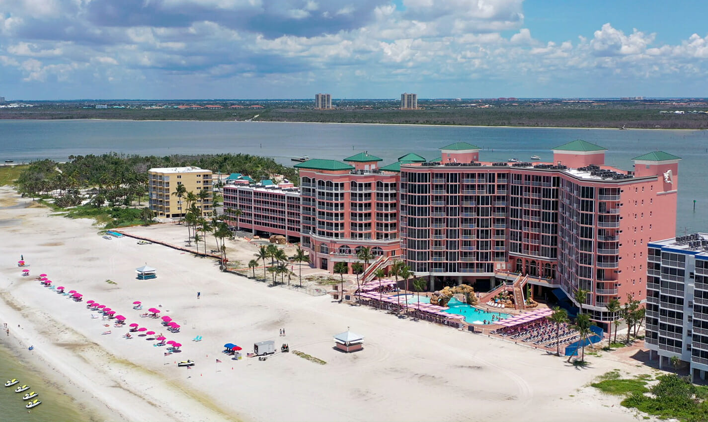 pink shell beach resort marina travel photo