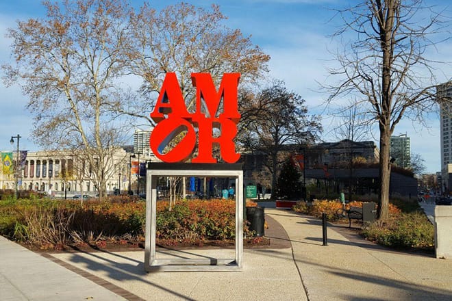 AMOR Sculpture in Sister Cities Park