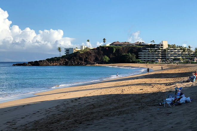 Black Rock Beach (Also Known As Pu'u Keka'a)