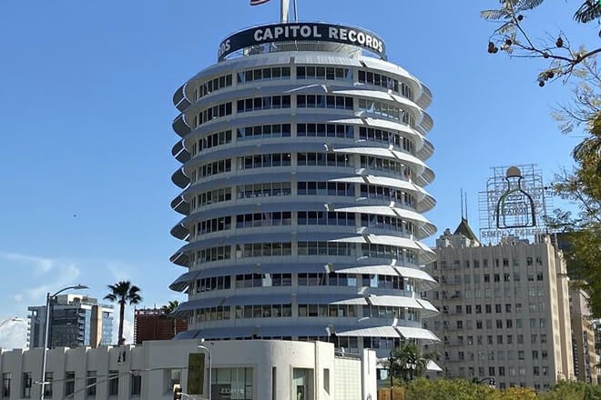 Capitol Records Building (Also Known As The Capitol Records Tower)