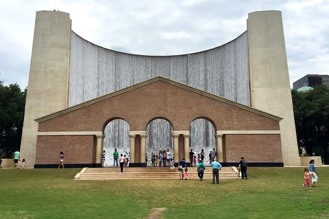 Gerald D. Hines Waterwall Park (Formerly Known As The Williams Waterwall and the Transco Waterwall)