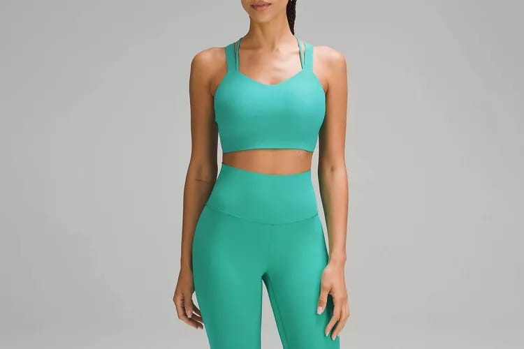 like a cloud longline ribbed bra