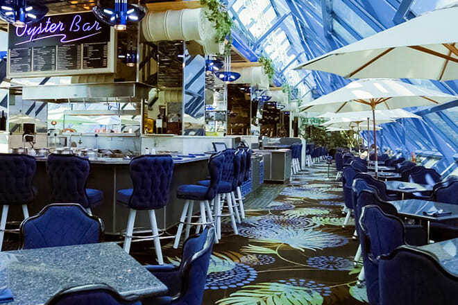 Oyster & Sushi Bar on the Sky Terrace