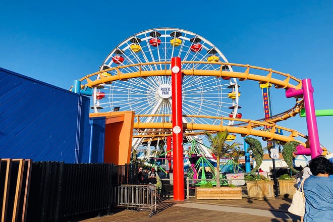 Pacific Park on the Santa Monica Pier