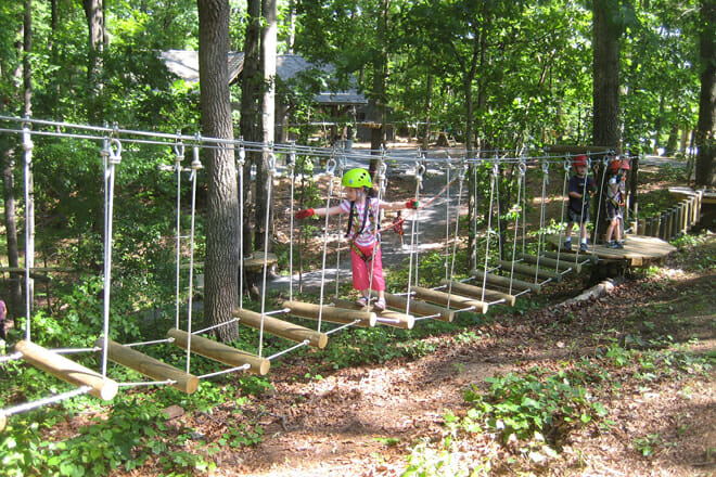 Treetop Quest at Explore Park