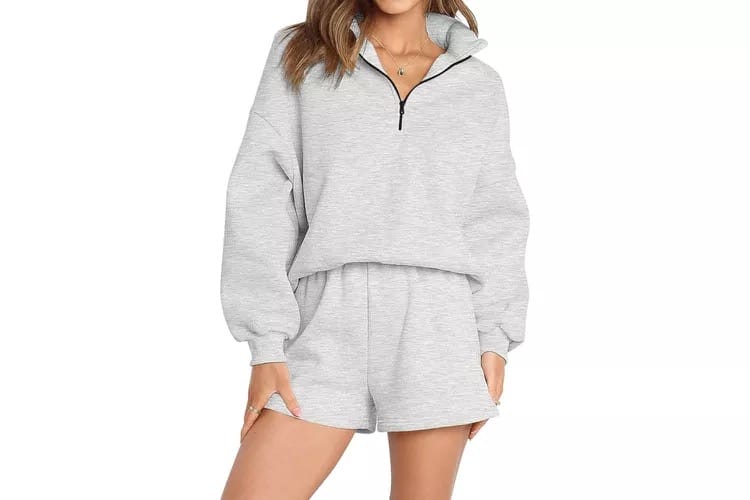 automet womens oversized 2 piece lounge matching sets