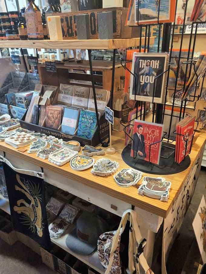 Local artisan goods and souvenirs that actually represent the community rather than generic tourist trinkets made halfway around the world.