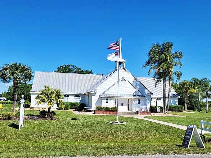 This charming chapel looks like it rode straight out of a Western film, offering couples a unique venue that's equal parts romantic and rootin' tootin'.