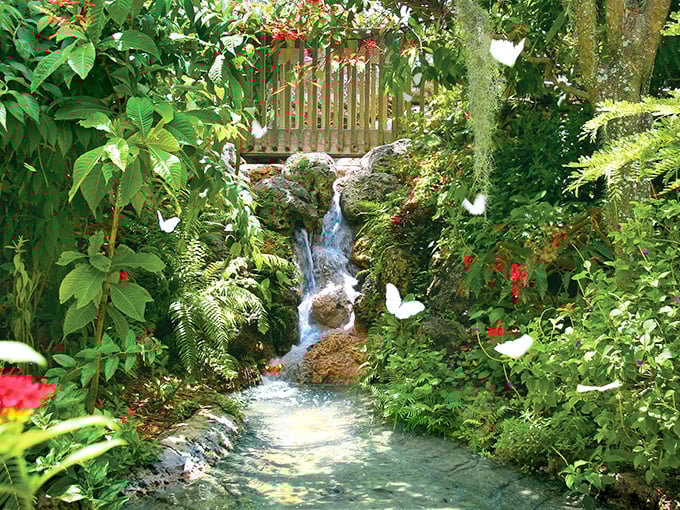 11. waterfall stream garden