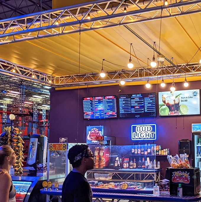 The Sky Café offers respite for the weary and refueling for the determined – because conquering obstacles works up an appetite worthy of champions.