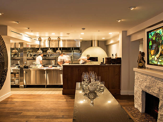 Where culinary magic happens &ndash; 1921's open kitchen offers a glimpse into the orchestrated chaos that produces such harmonious plates.