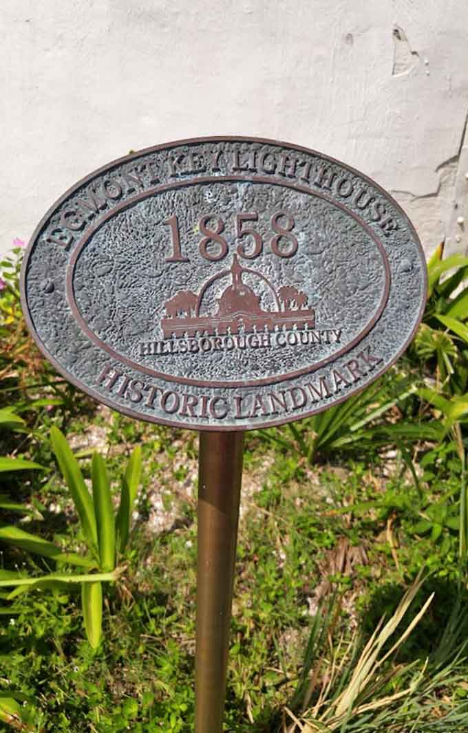 This plaque marks the spot where history happened, and where you're standing right now becoming part of the story.