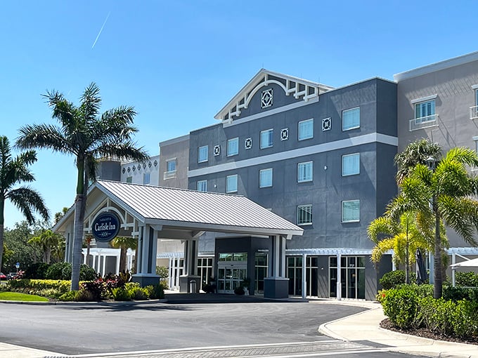 The Carlisle Inn provides comfortable accommodations where modern amenities complement traditional values in a peaceful Pinecraft setting.