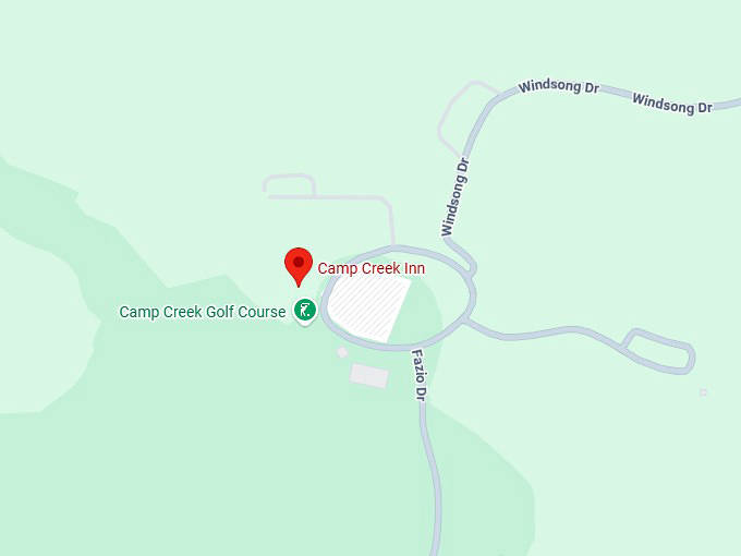 16. camp creek inn map
