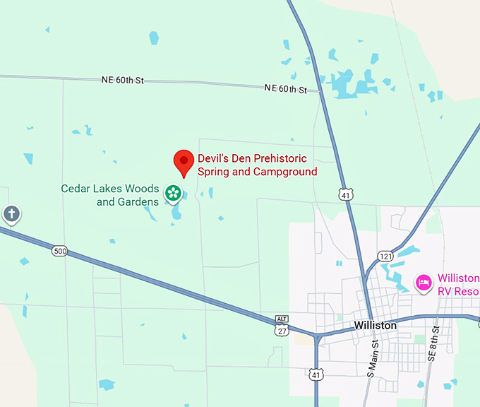 16. devil&rsquo;s den cave map