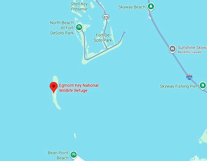 16. egmont key national wildlife refuge map