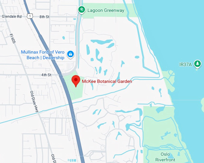 16. mckee botanical garden map