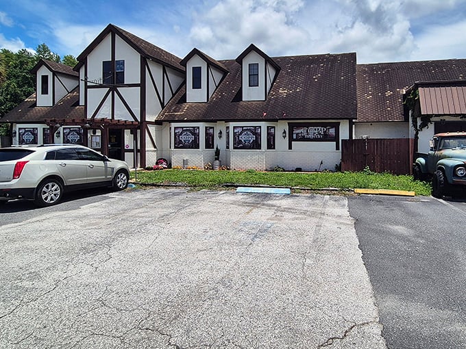 Tudor-style charm awaits at this Crystal River winery, where rustic elegance meets Florida hospitality in an unexpected package.