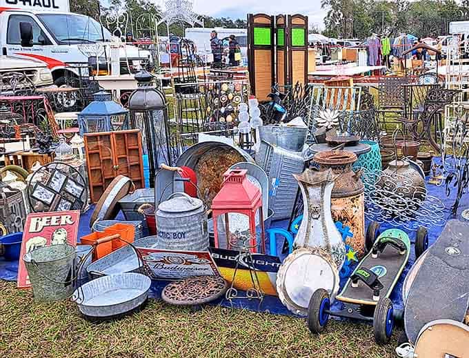 Rustic charm meets practical history in this collection of galvanized metal treasures &ndash; watering cans, buckets, and farm implements with stories to tell.