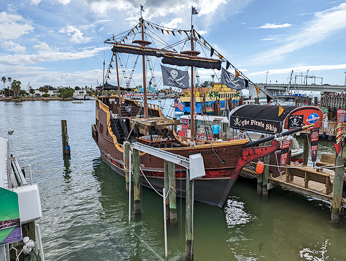 This wooden pirate vessel isn't just eye candy &ndash; it's a working tour boat where landlubbers can channel their inner Captain Jack.