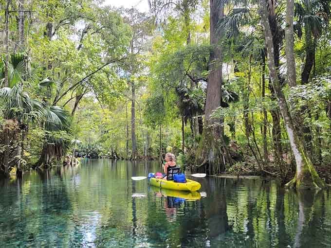 Paddling through scenery this beautiful almost makes you forget your arms are getting tired, almost being the key word here.