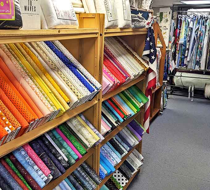 The fabric rainbow effect – nature's color palette captured in cotton. Enough options to make even the most decisive person second-guess themselves.