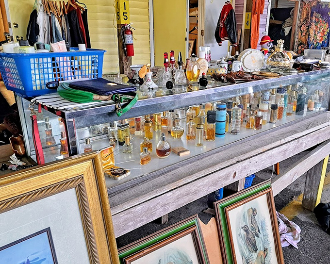 Fragrance heaven for perfume enthusiasts &ndash; tiny bottles of possibility lined up like soldiers awaiting their marching orders.