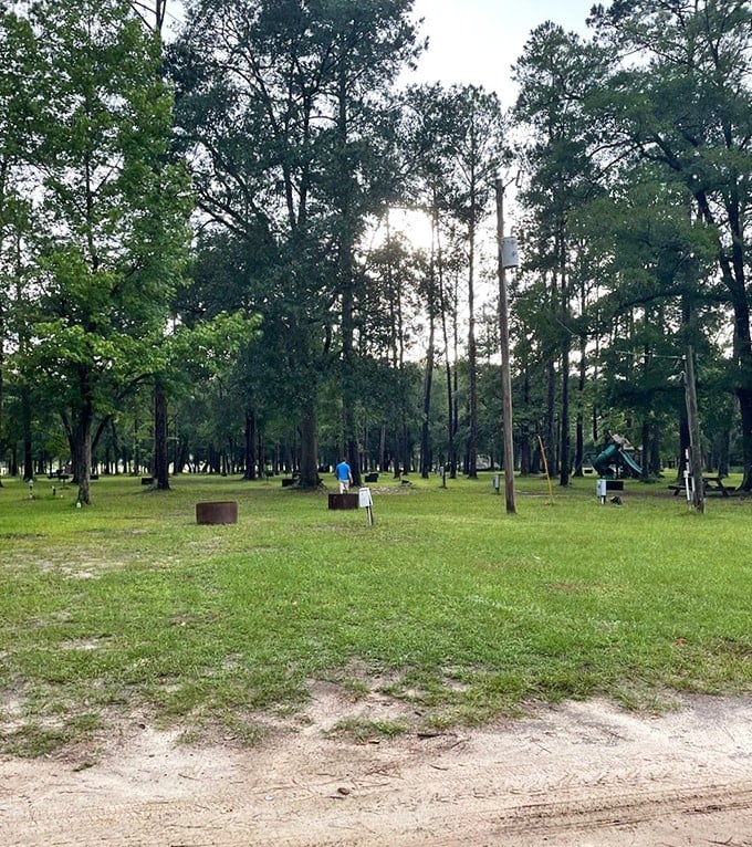 Campground: Imagine waking up to misty morning views of the spring&mdash;camping here beats any five-star hotel for nature lovers.