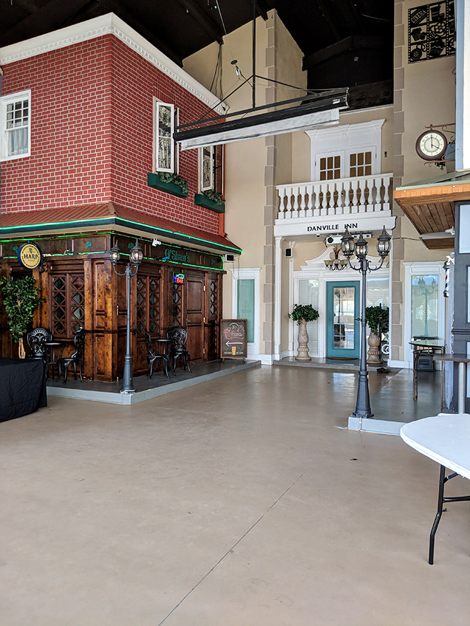 The Danville Inn stands as a charming event space where vintage meets whimsy &ndash; perfect for gatherings when you eventually descend from the trees.