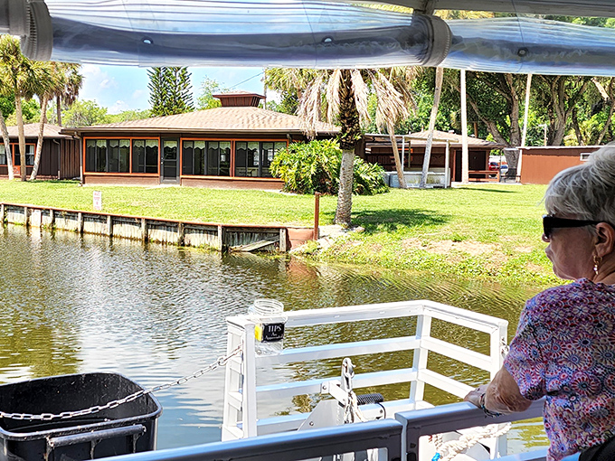 Waterfront living, Florida style &ndash; where your morning commute might involve a quick boat ride across the lake for coffee.
