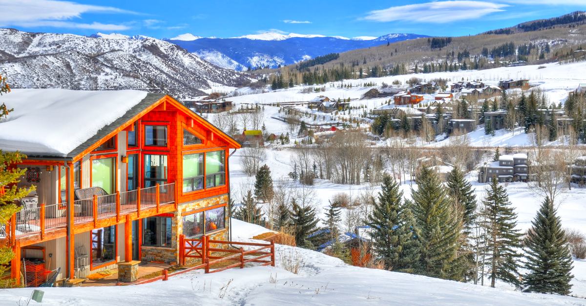 A beautiful cabin in Aspen.