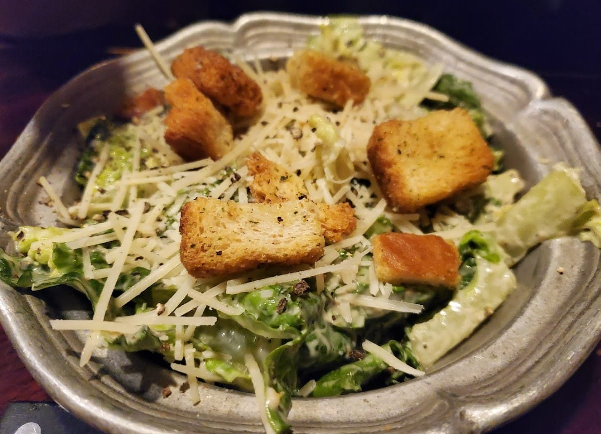 a bowl of fresh salad