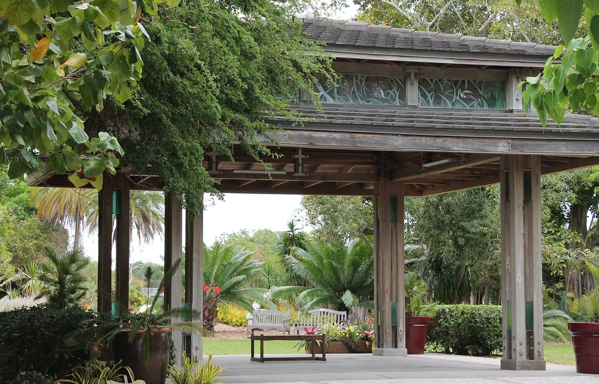 A cozy shade in the garden.