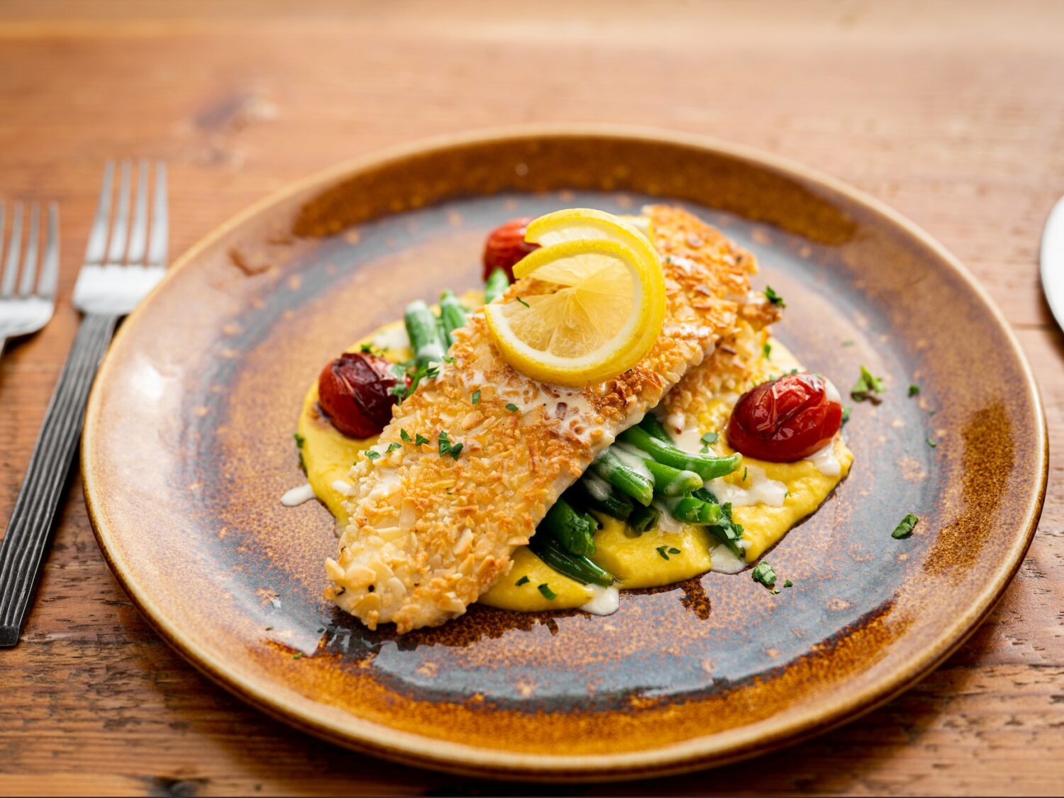 a delicious dish served at resorts restaurant